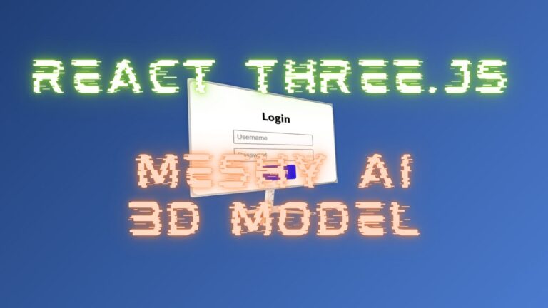 MeshyでAI生成！React×Three.jsで初心者でもできる3Dモデルを一瞬で表示する方法！ | Hack Lab. 256